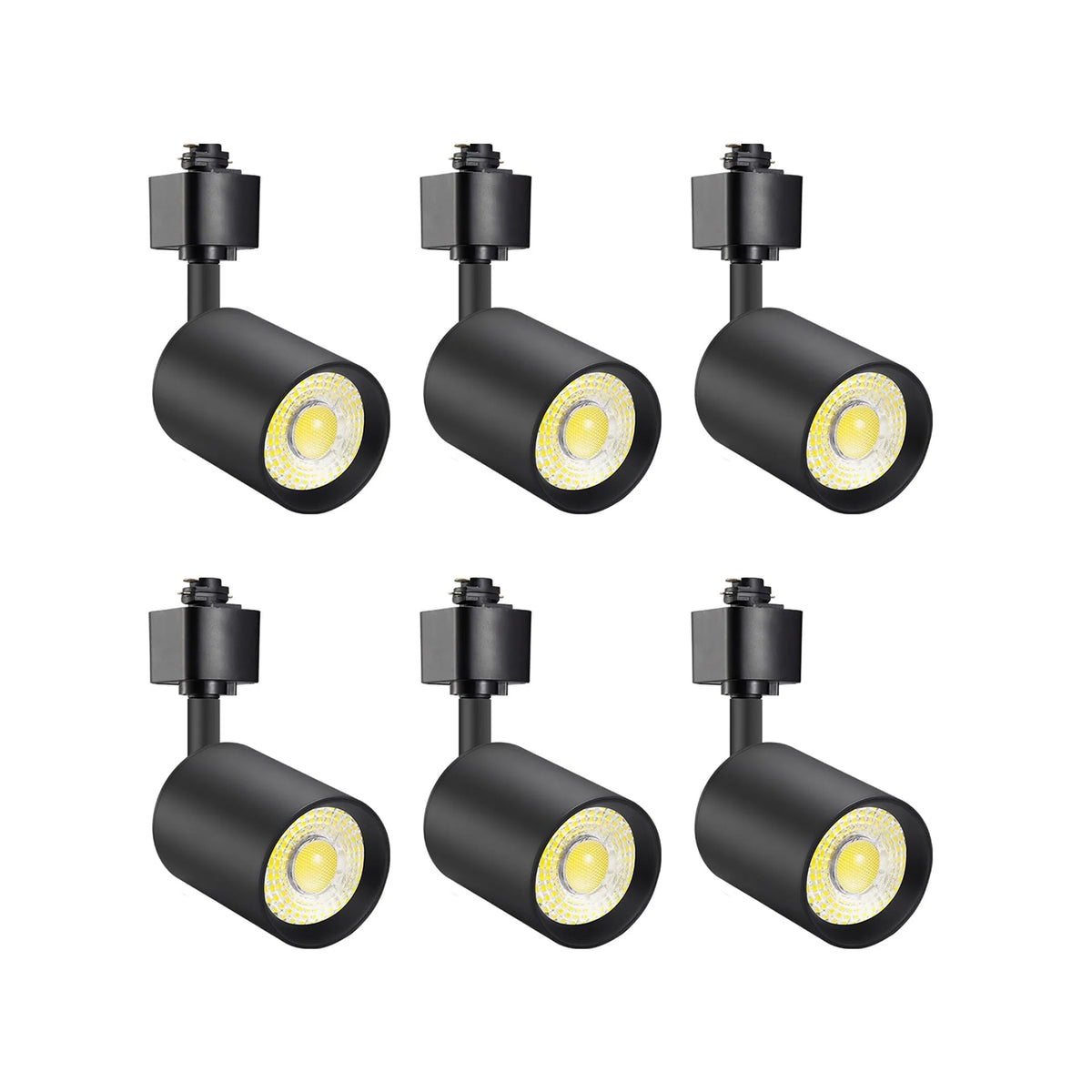 10W LED Track Light Heads H Type 3000K 6 Pack — VANoopee